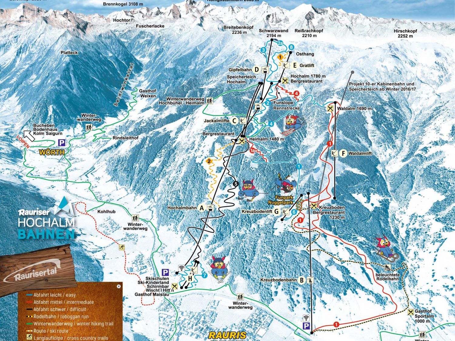 Pistkarta från Rauris